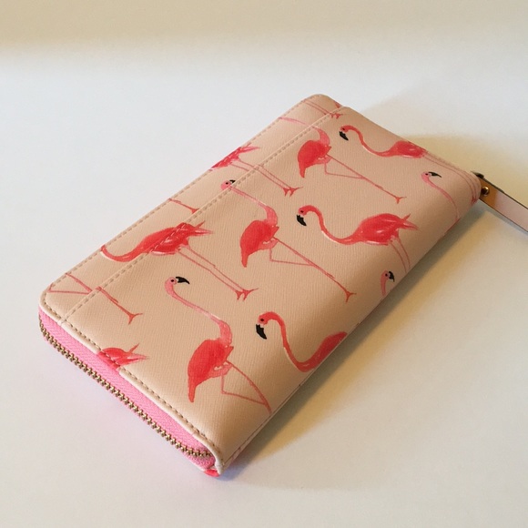 kate spade | Bags | Kate Spade Flamingo Zip Around Wallet | Poshmark